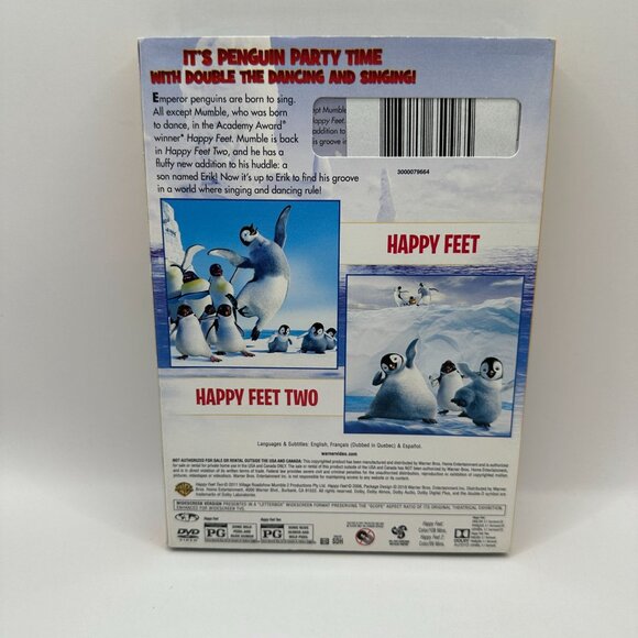 Warner Bros. | Media | Happy Feet 2 Movie Collection Dvd 206 201 ...